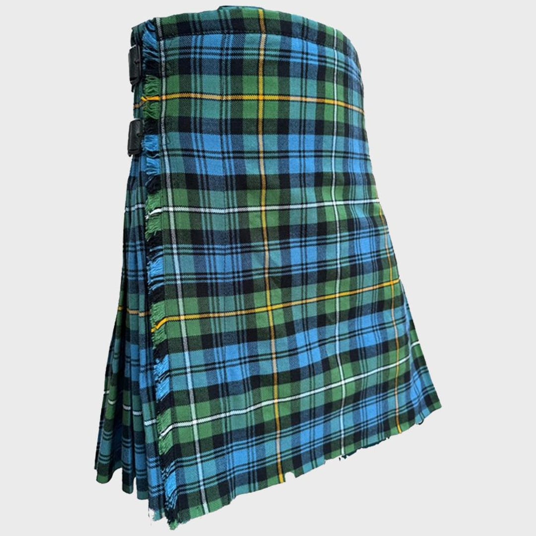Handmade Campbell of Argyll Tartan Kilt: Men's Traditional Highland ...