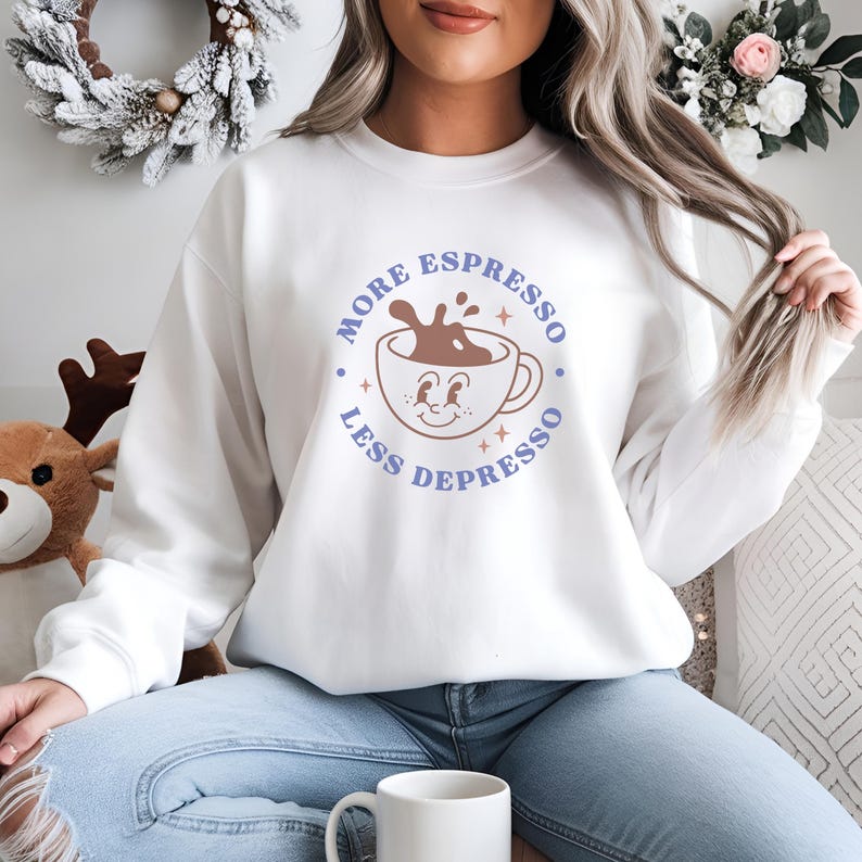 More Espresso Less Despresso Coffee SVG, Funny Coffee Svg, Sarcastic Coffee Svg, Funny Coffee ...