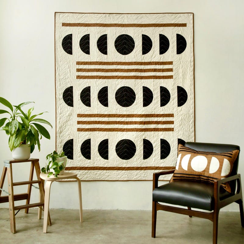 Mid Century Quilt Pattern - Etsy