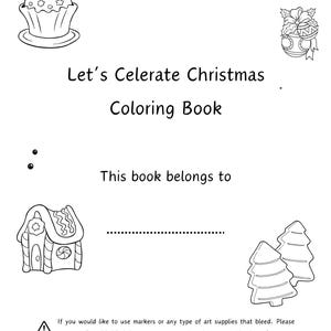 Giftful Christmas Coloring Page for Kids | 25 Coloring Pages for 4-6 ...