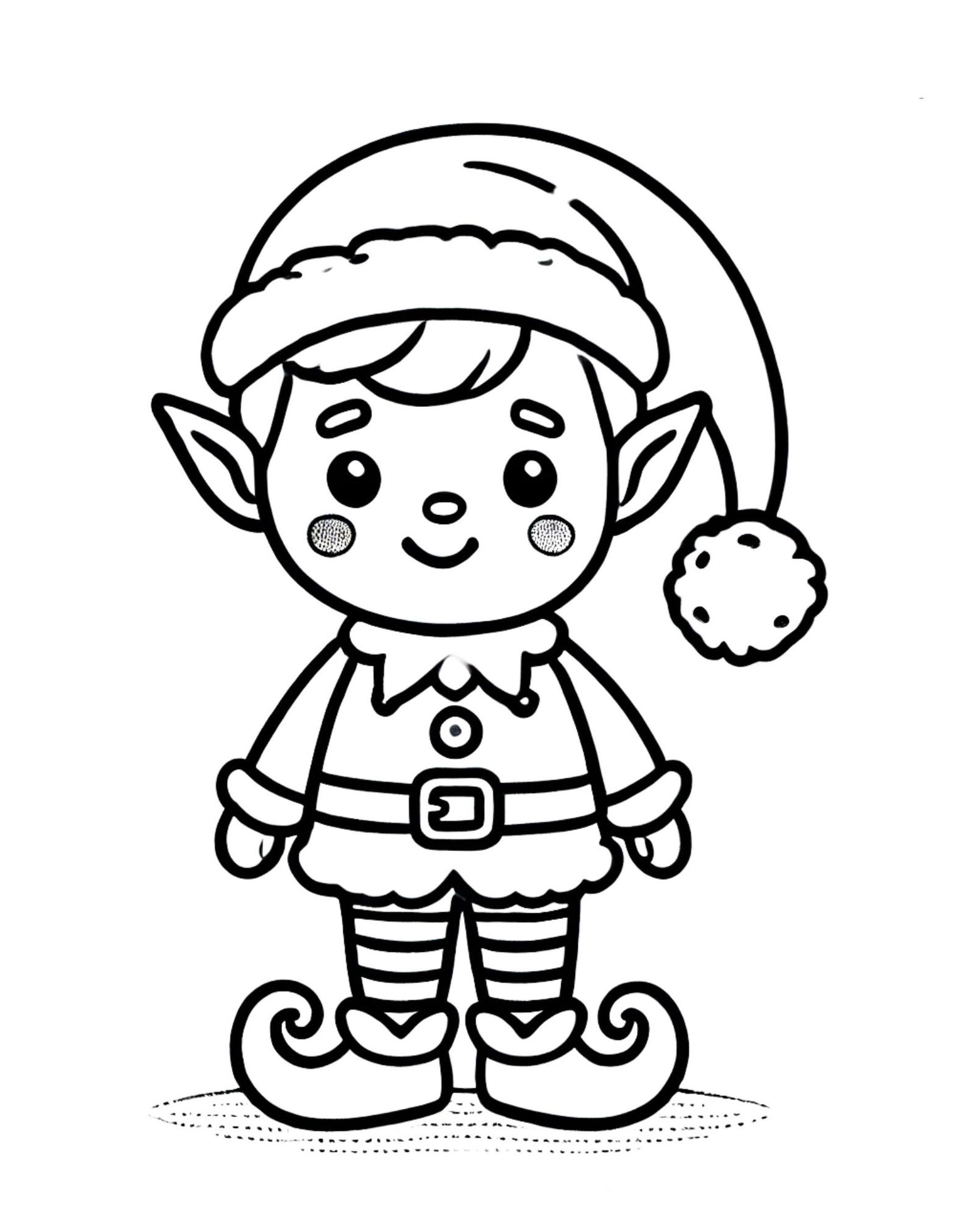 Giftful Christmas Coloring Page for Kids | 25 Coloring Pages for 4-6 ...