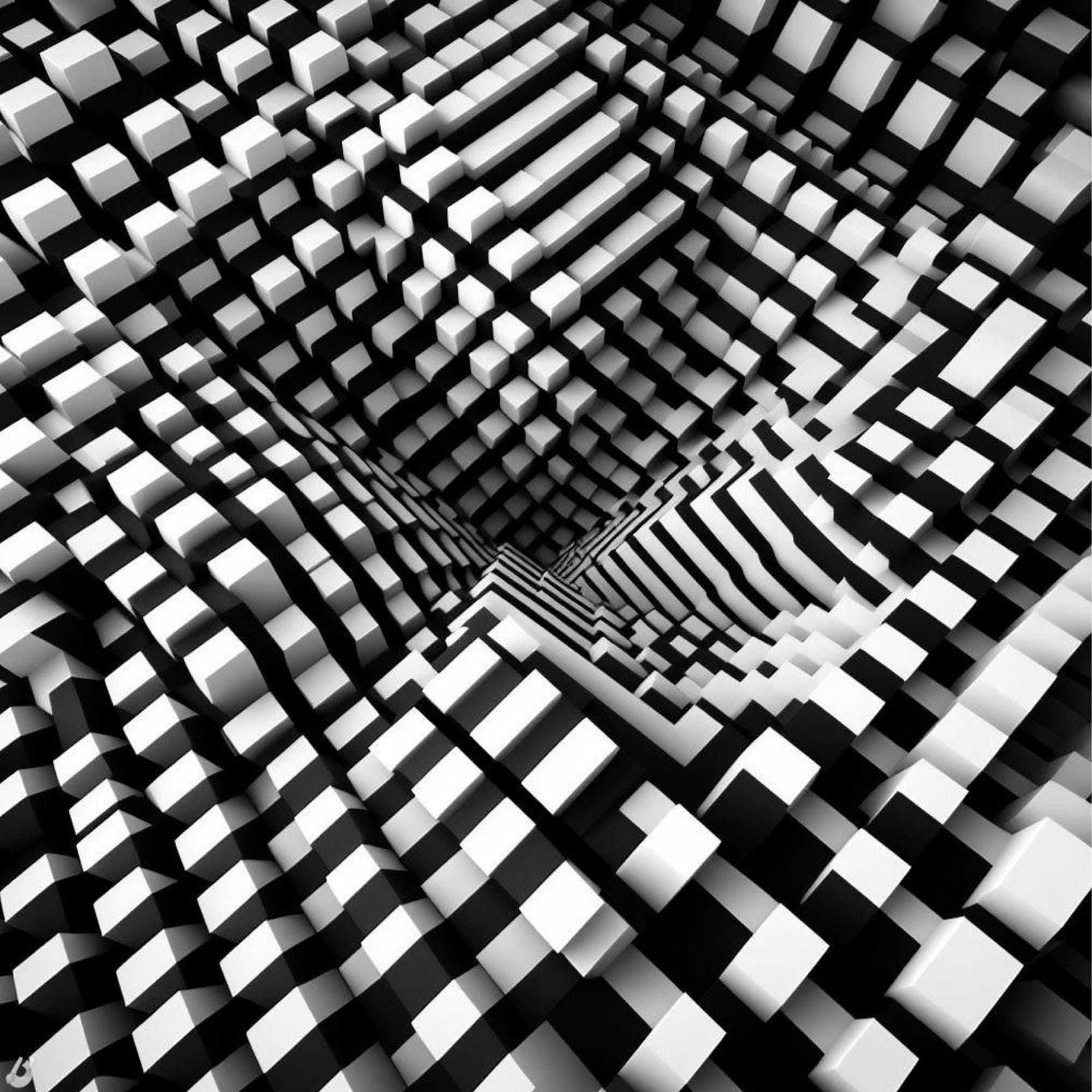 Optical Illusions Coloring Book for Adults | 40 Mind Bending Optical ...
