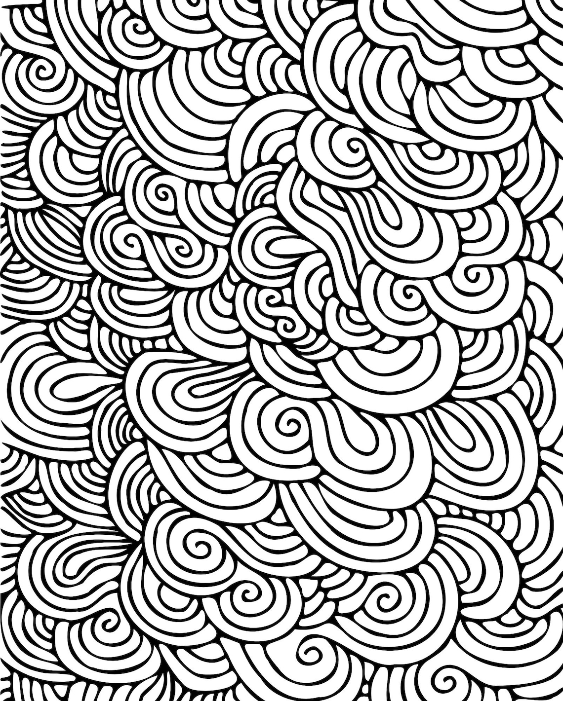 25 Satisfying Patterns Coloring Pages: for Kids, Teens, Adults | Adult ...