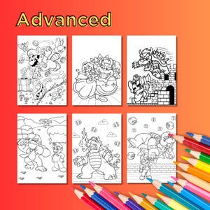 100 Super Mario Coloring Page for Kid, Printable Coloring Pages, Kids ...