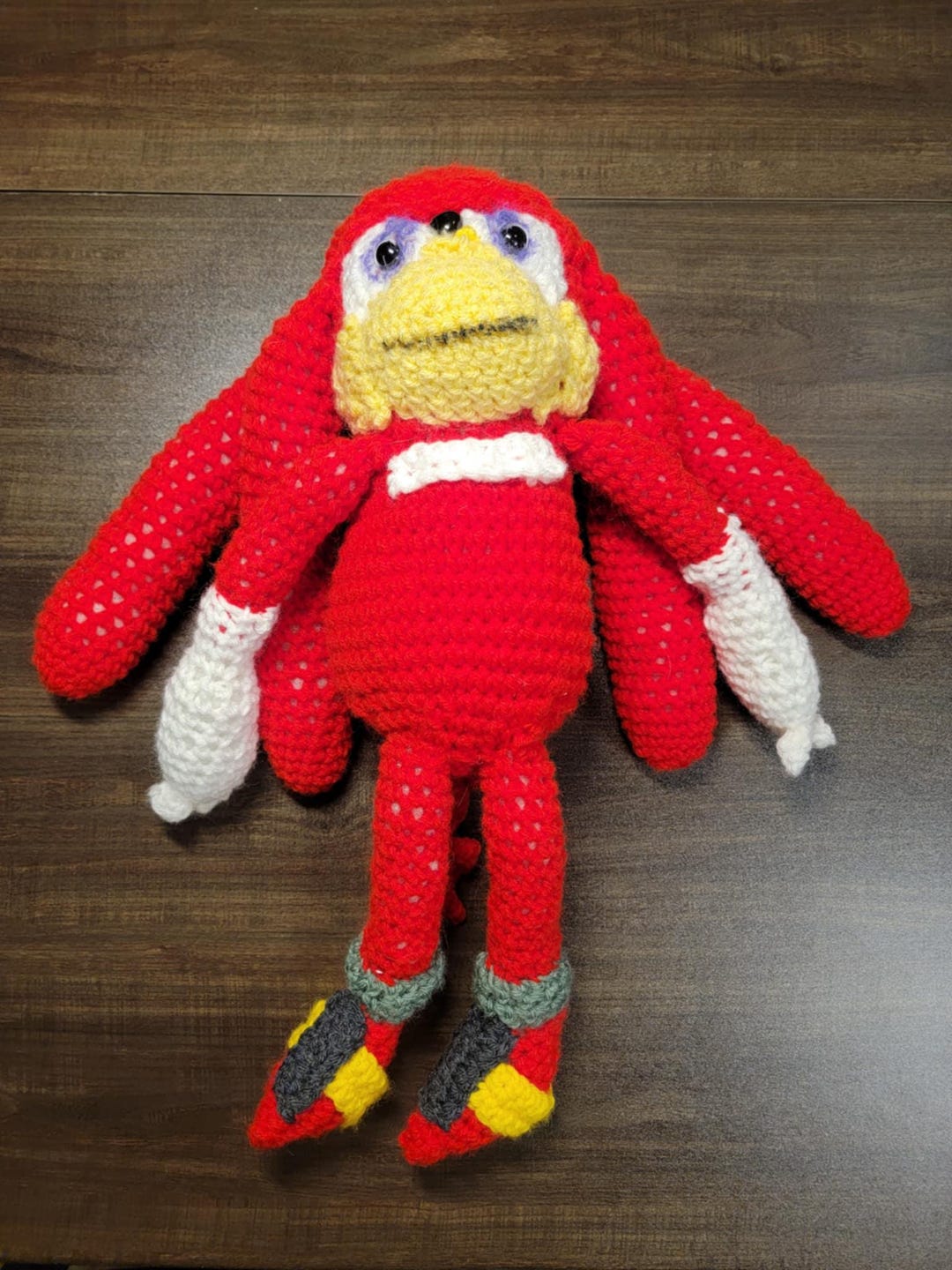 Knuckles Crochet by Grandma - Etsy
