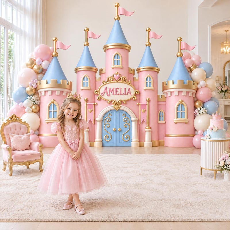 Castle Foam Board Backdrop - Etsy