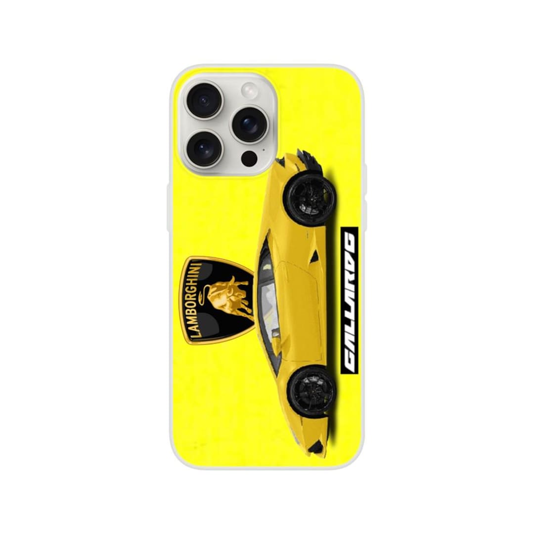 Lamborghini Phone Case Gallardo Yellow - Etsy UK