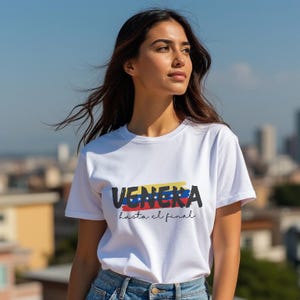 Venezuela Hasta El Final T-shirt - Venezuelan Pride Shirt - Con ...