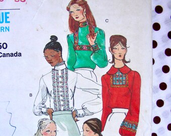 UNCUT Vintage 1970's MISS VOGUE Pattern 7987 / | Etsy