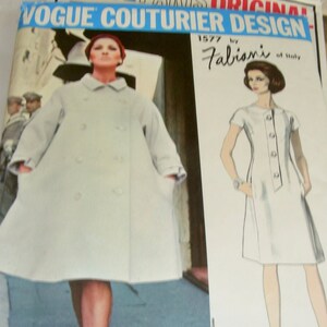 FABIANI Designer * Vogue Couturier Pattern 1577 / Cocktail Evening ...