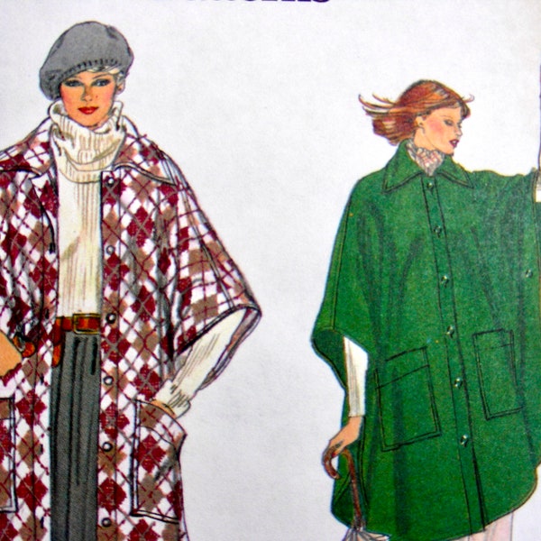 Vogue Poncho Pattern - Etsy