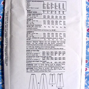 VOGUE Pattern 8971 UNCUT Misses' Maternity Dress, Jumper or Tunic and ...