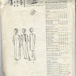 Vintage VOGUE Paris Original Jacques Griffe Pattern 1269 - GLAMOROUS ...
