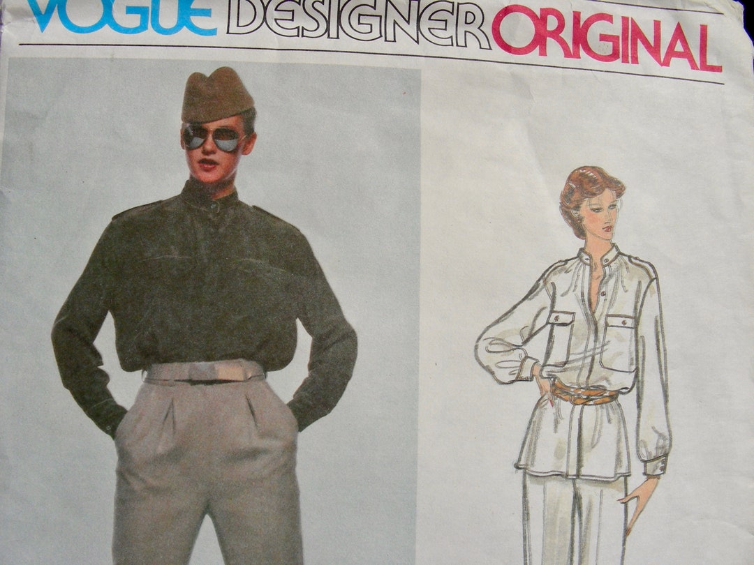 Vogue Pattern 2080 RARE Gianni Versace for Complice Sewing Pattern ...