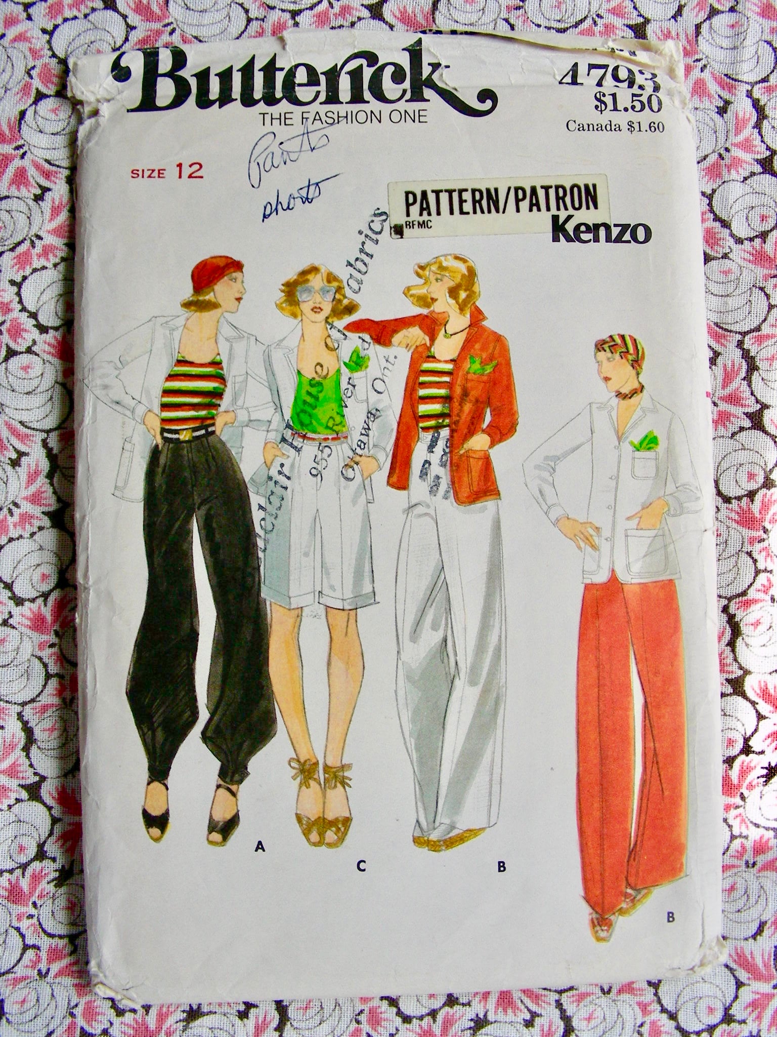 RARE Butterick Pattern 4793 UNCUT / 1970's Young Designer - Etsy