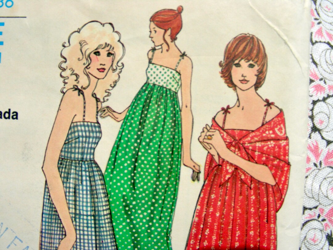 Vogue Pattern 8045 RARE UNCUT * 1970's FABULOUS Misses' Boho Style ...