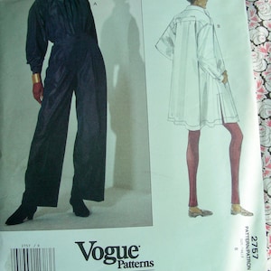 ISSEY MIYAKE Designer Vogue Pattern 2757 Misses' Japanese Fashion Top ...