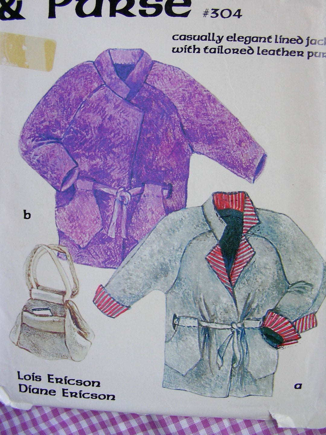 UNCUT Vintage Lois Ericson Diane Ericson Sewing Pattern 304 / ELEGANT ...