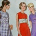 UNCUT * Vintage 1960's Butterick Pattern 5653 / GLAMOROUS One-piece ...