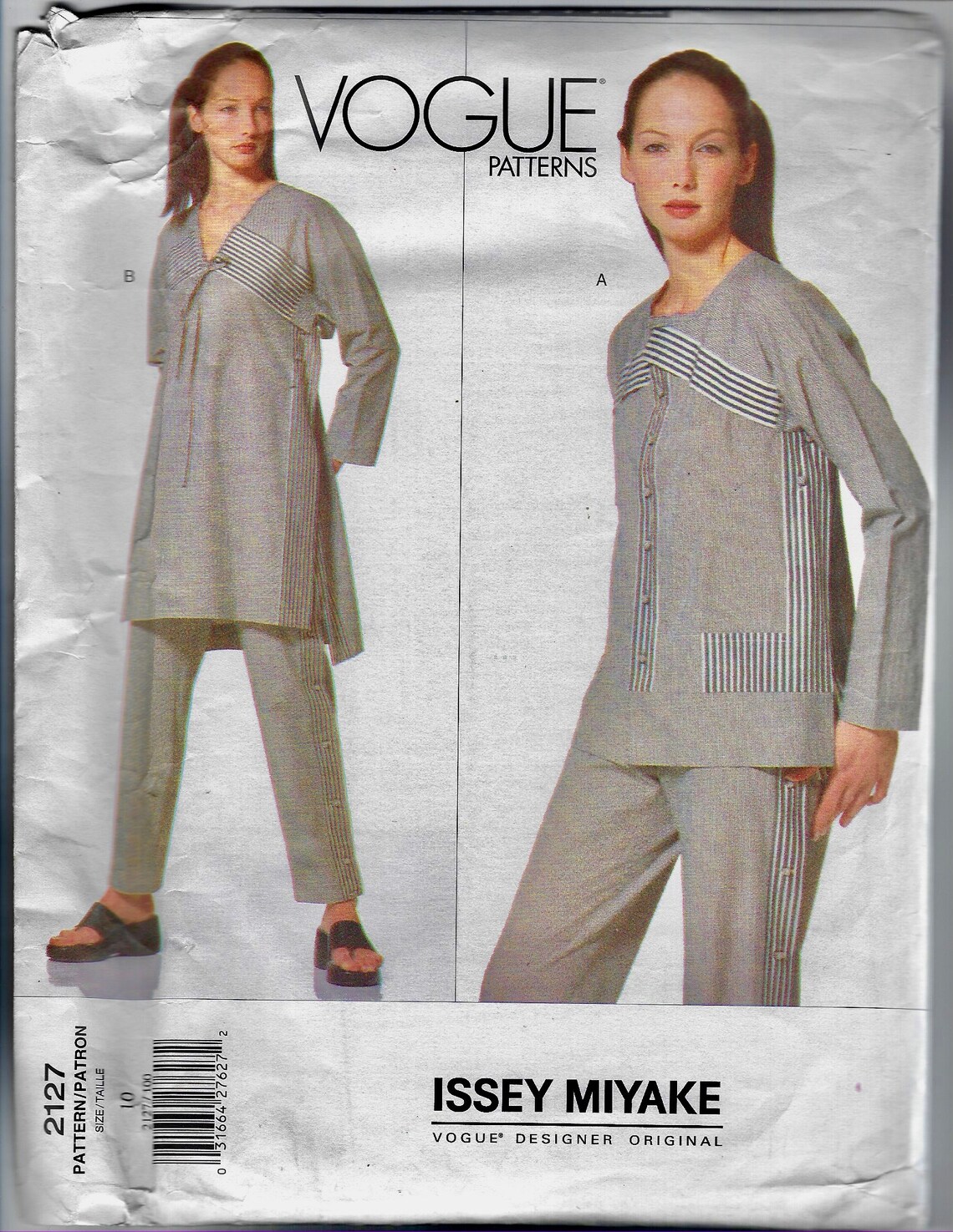 UNCUT ISSEY MIYAKE Designer Vogue Pattern 2127 Misses' - Etsy