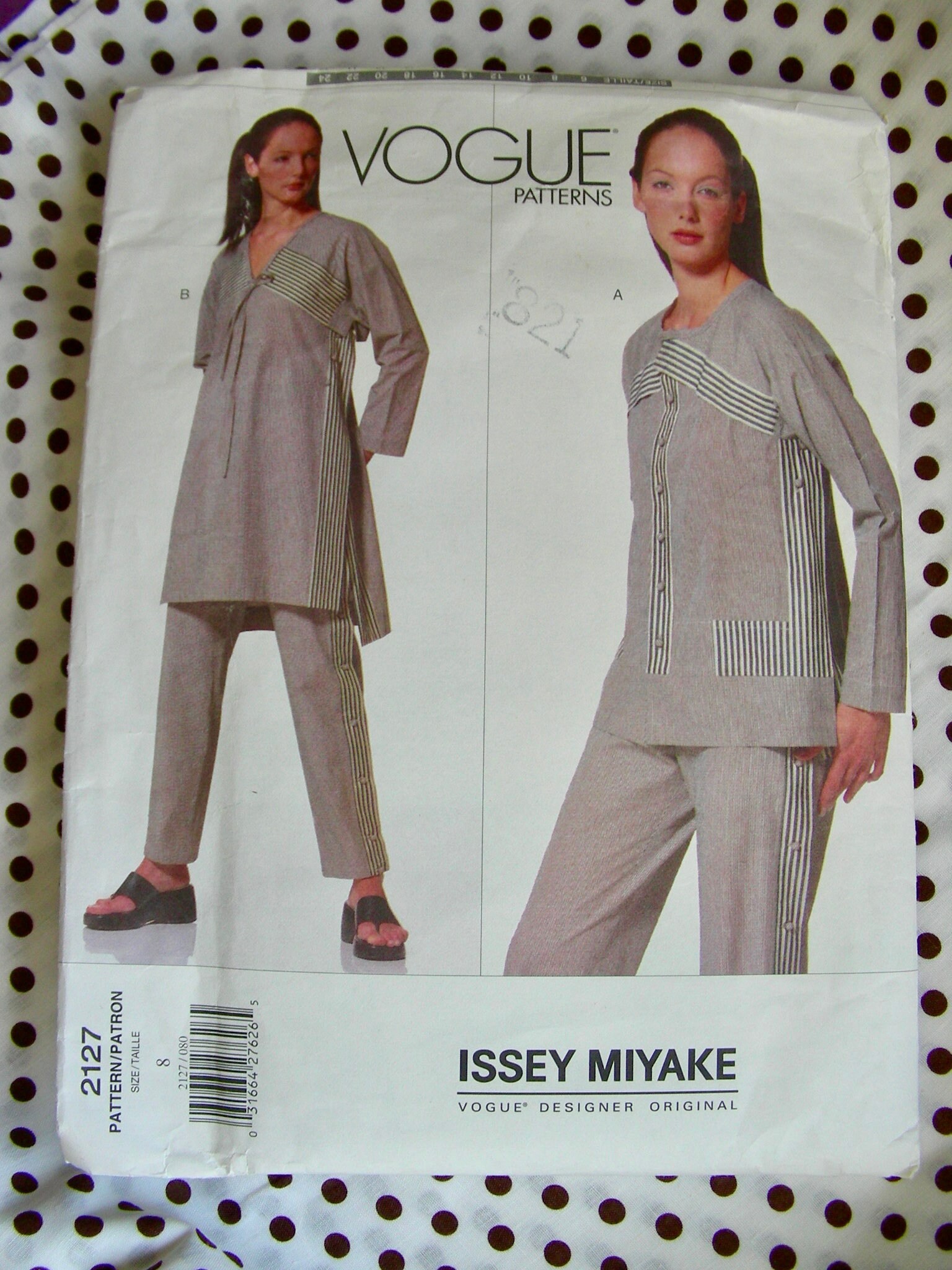 UNCUT ISSEY MIYAKE Designer Vogue Pattern 2127 Misses' | Etsy