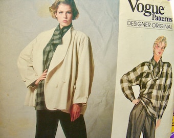 UNCUT * ISSEY MIYAKE Designer Vogue Pattern 2935 / Misses' Japanese ...
