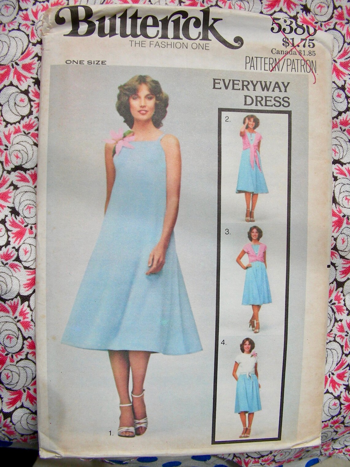 UNCUT Vintage 1970's Butterick Pattern 5380 / - Etsy