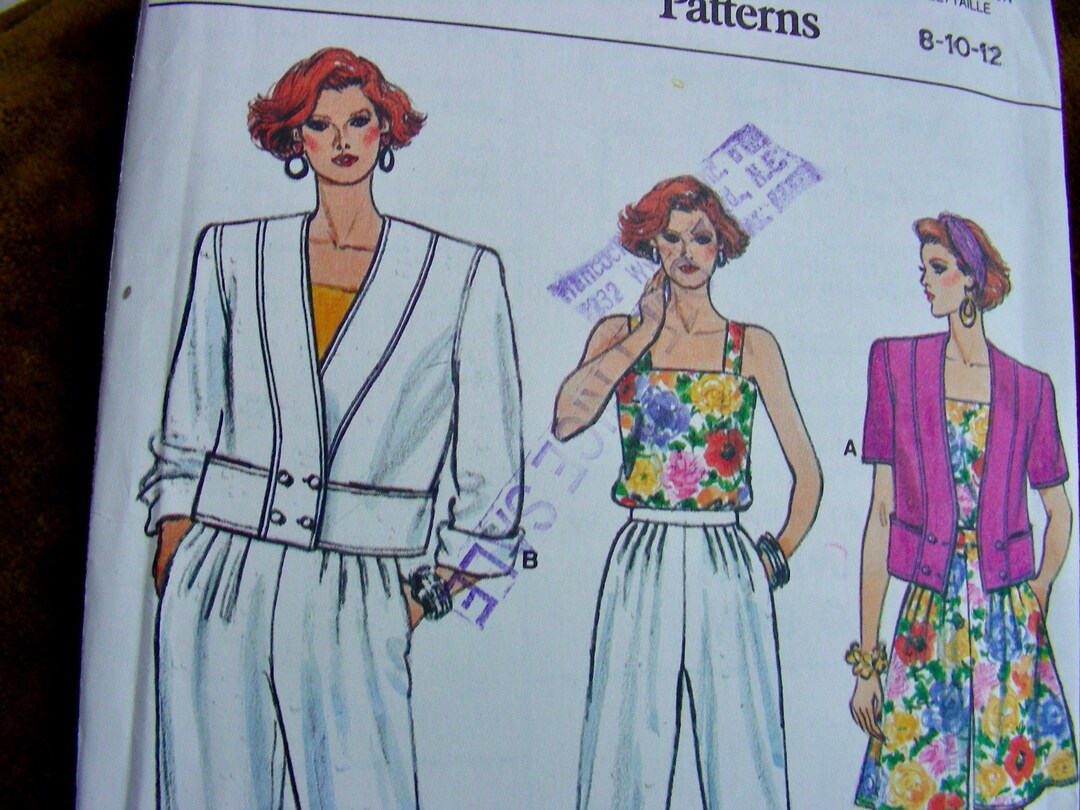 UNCUT * Vogue Pattern 9267 *BEAUTIFUL Misses' Jacket, Pants, Shorts and ...