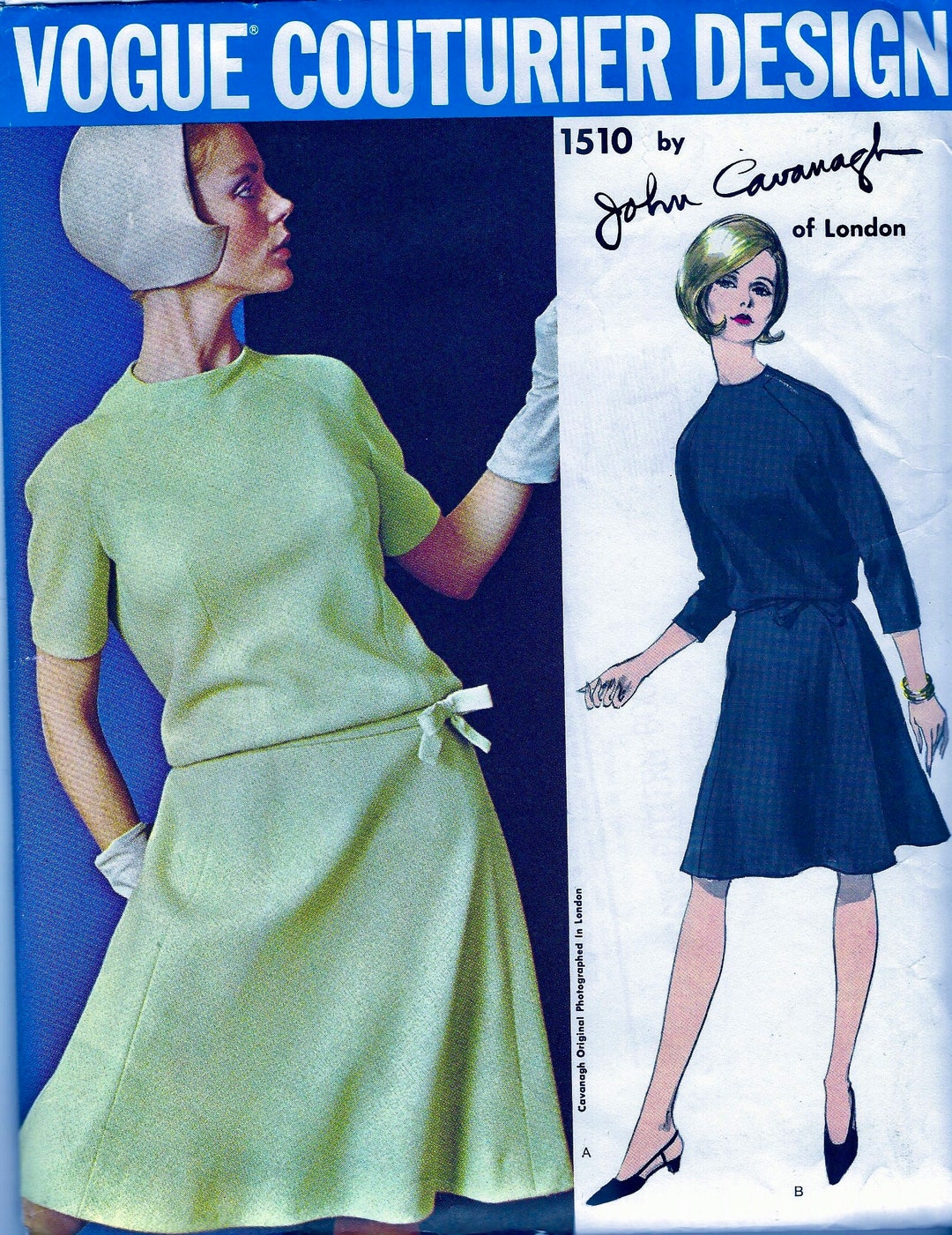 UNCUT * John Cavanagh of London * VOGUE Couturier Designer Pattern 1510 ...