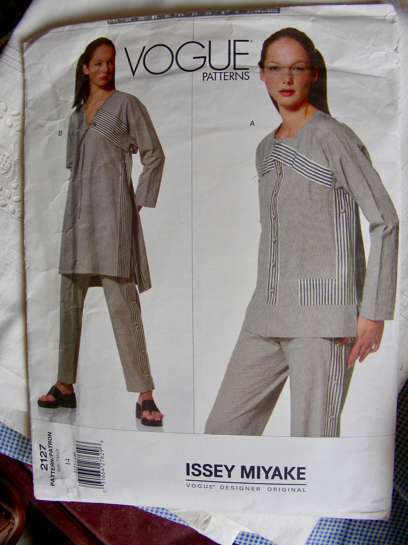 UNCUT ISSEY MIYAKE Designer Vogue Pattern 2127 Misses' | Etsy