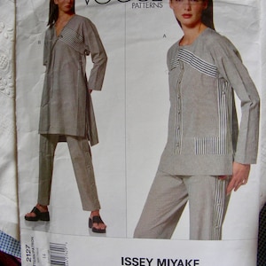 UNCUT *ISSEY MIYAKE Designer Vogue Pattern 2127 * Misses' Loose-fitting ...
