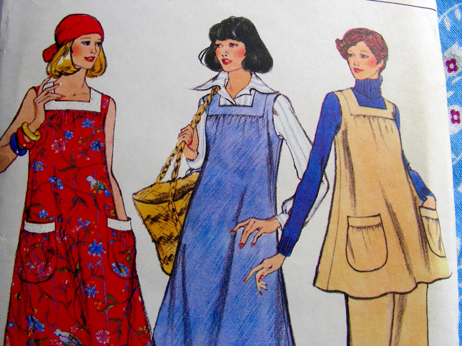 VOGUE Pattern 8971 UNCUT Misses' Maternity Dress, Jumper or Tunic and ...