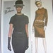 UNCUT Pierre Balmain Vogue Paris Original Pattern 1682 SLIM Cocktail ...
