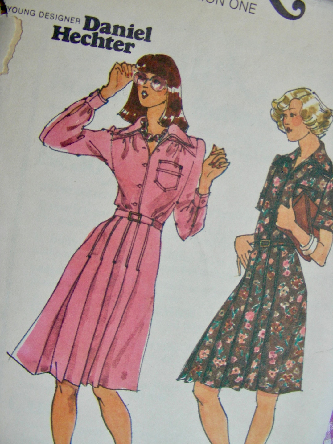 UNCUT Vintage Butterick Pattern 3802 / Daniel Hechter Young Designer ...