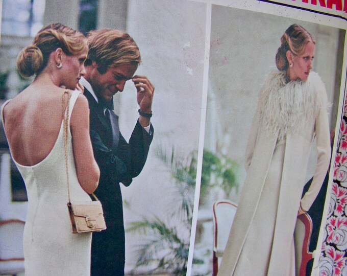 UNCUT GIVENCHY Vogue Paris Original Pattern 1042 * GLAMOROUS Misses ...