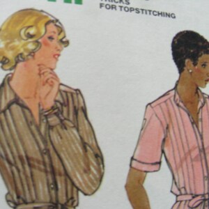 UNCUT * Vintage 1970's Butterick Pattern 5927 / Misses' Semi-fitted ...