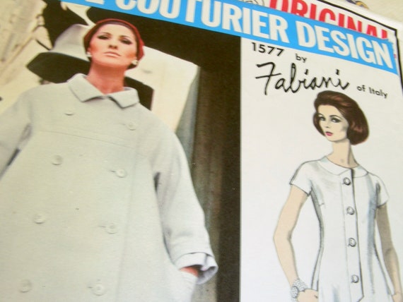 FABIANI Designer Vogue Couturier Pattern 1577 / Cocktail | Etsy