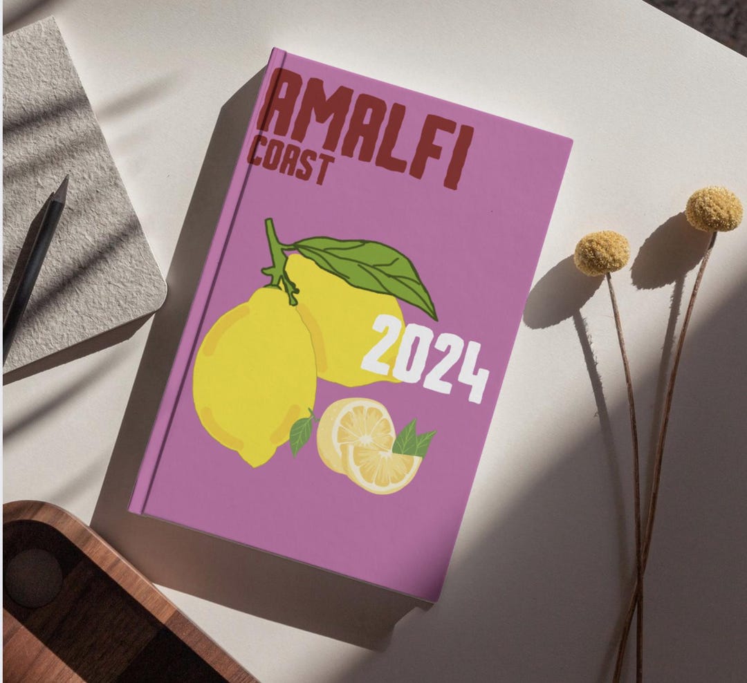 Italy Travel, Amalfi Coast Photo Book, Customised Photo Book Cover ...