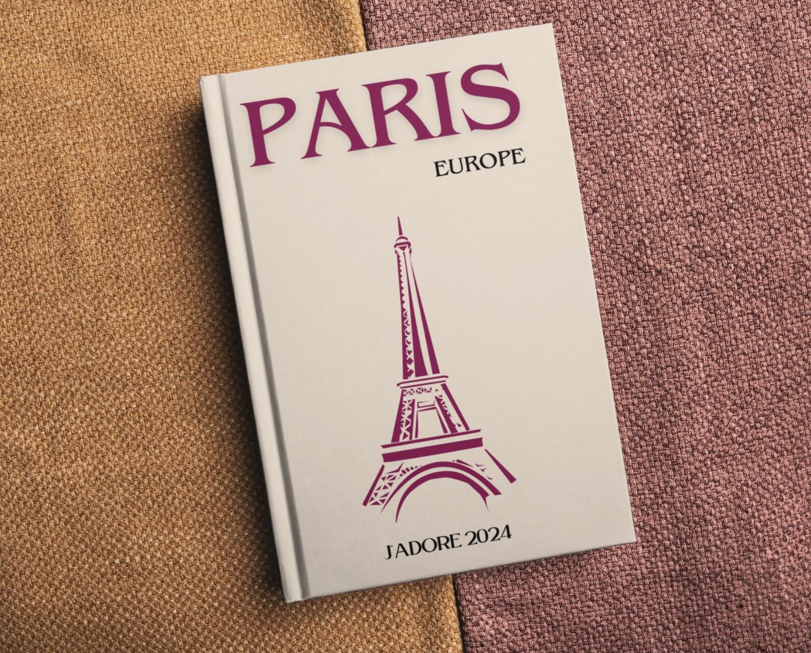 Paris France Travel Photo Book, Customised Photo Book Cover, European ...