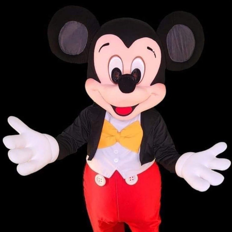 Mickey Mouse Mascot Costume - Etsy