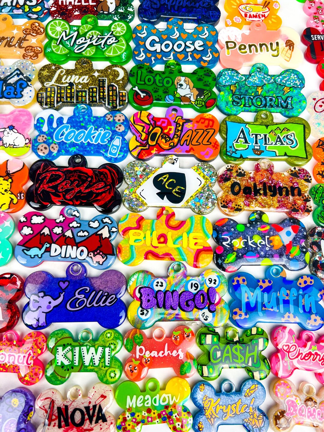 Design Your Own Custom Name Tag | Resin Name Tag | Personalized Custom ...