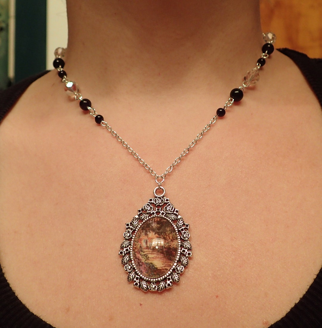 Monet's Garden Pathway Necklace - Etsy