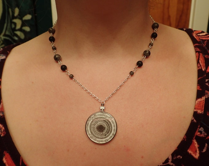 Dante's Inferno Map of Hell Necklace 1 - Etsy
