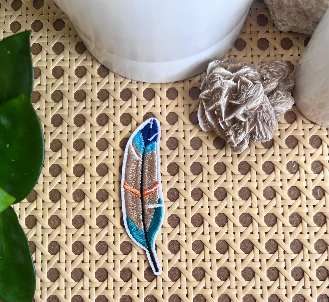 Feather Iron on Patch - Etsy
