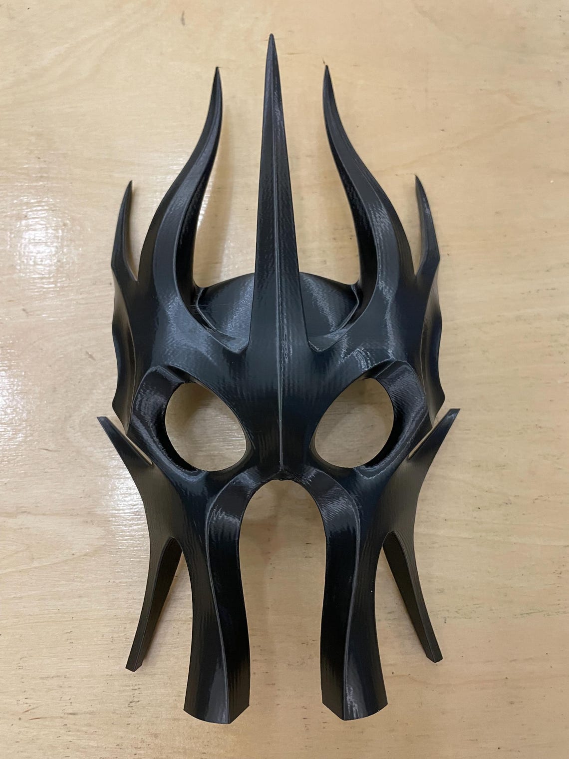 3D Printed Lord of the Rings Sauron Mask | Personalized Model | Custom ...