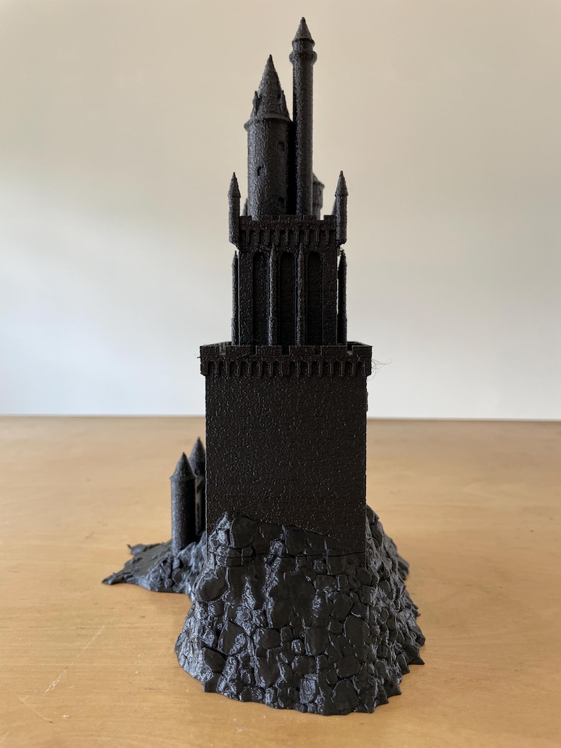 3D Printed Necropolis Castle Display: Brushed & Smoothed - Etsy