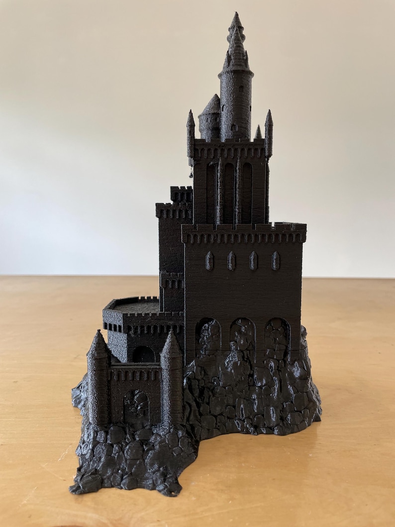 3D Printed Necropolis Castle | Personalized Model | Custom Made ...