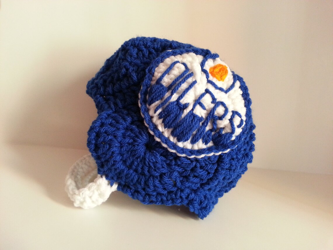 Baby Oilers Helmet NHL Oilers Baby Shower | Etsy