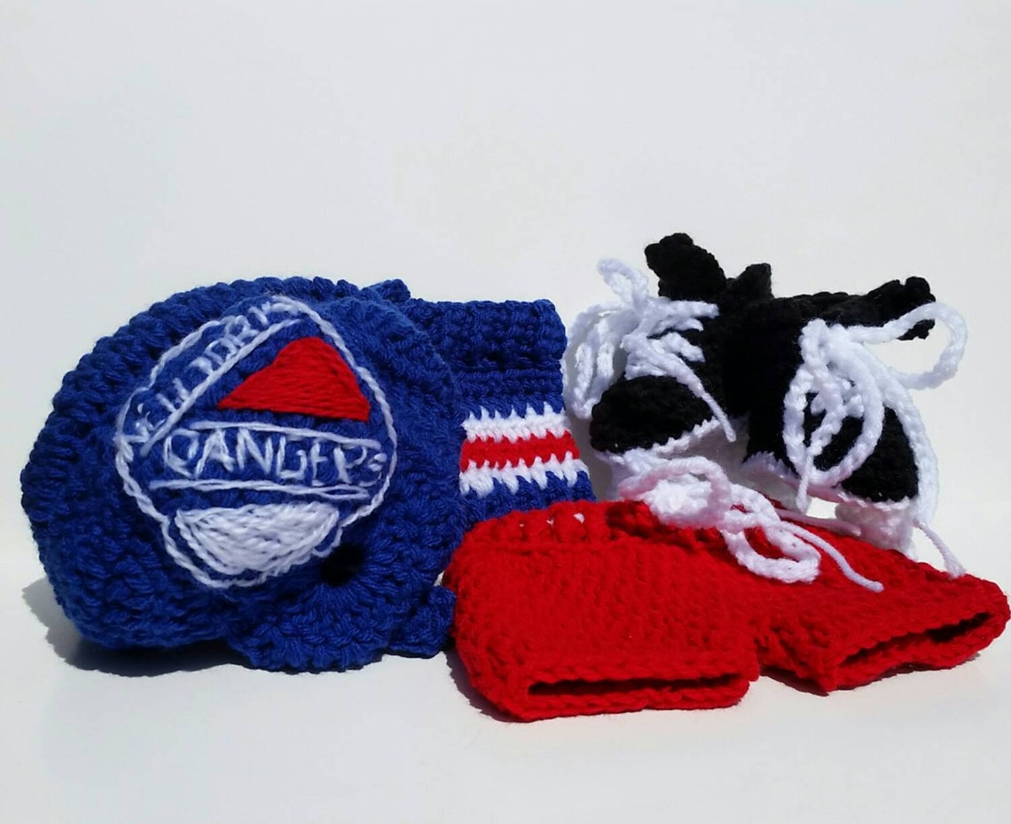 Rangers Baby Set New York Rangers NHL Hockey Baby Uniform - Etsy