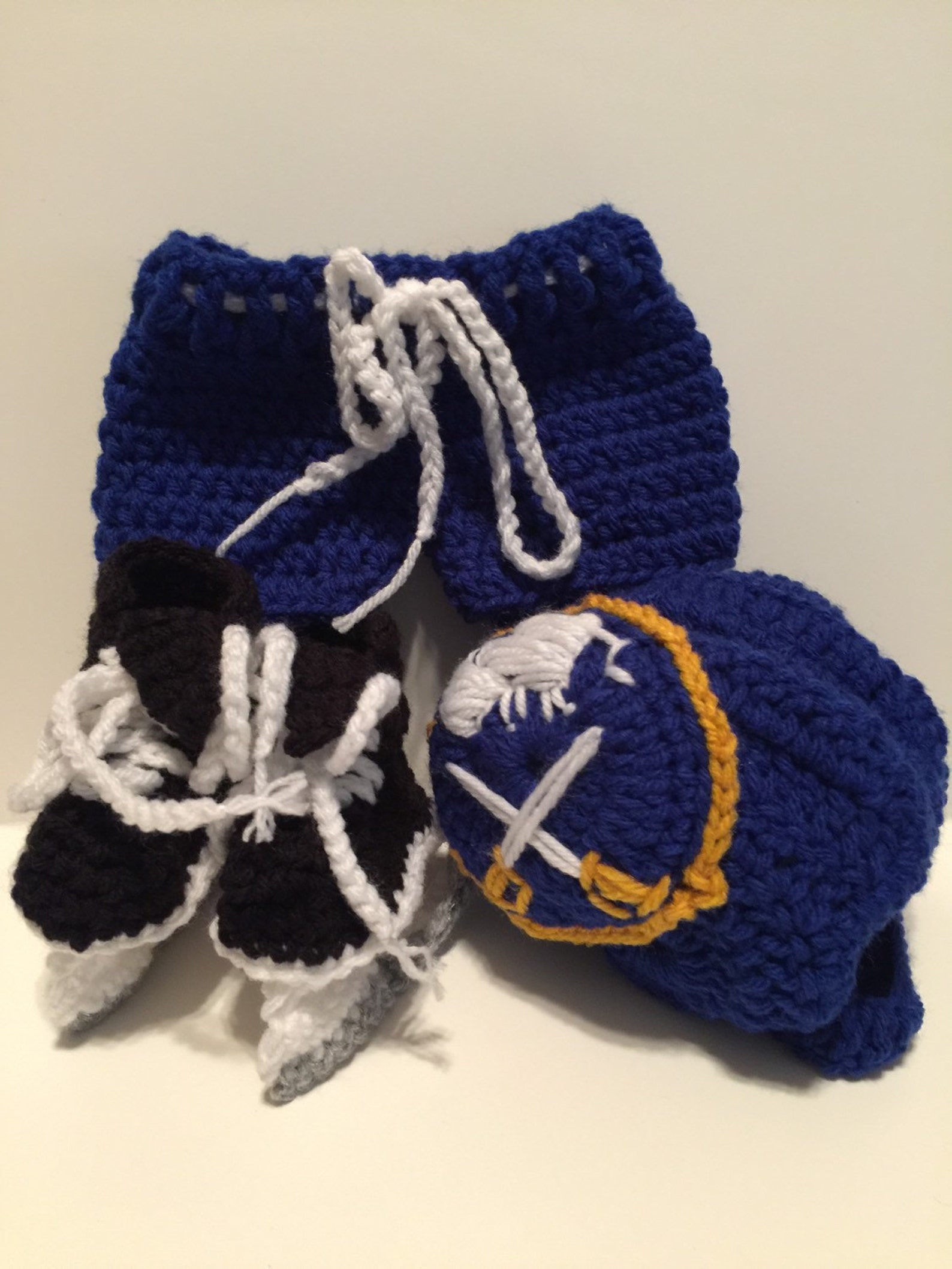 Buffalo Sabres Baby Hockey Skates Helmet and Hockey Pants - Etsy